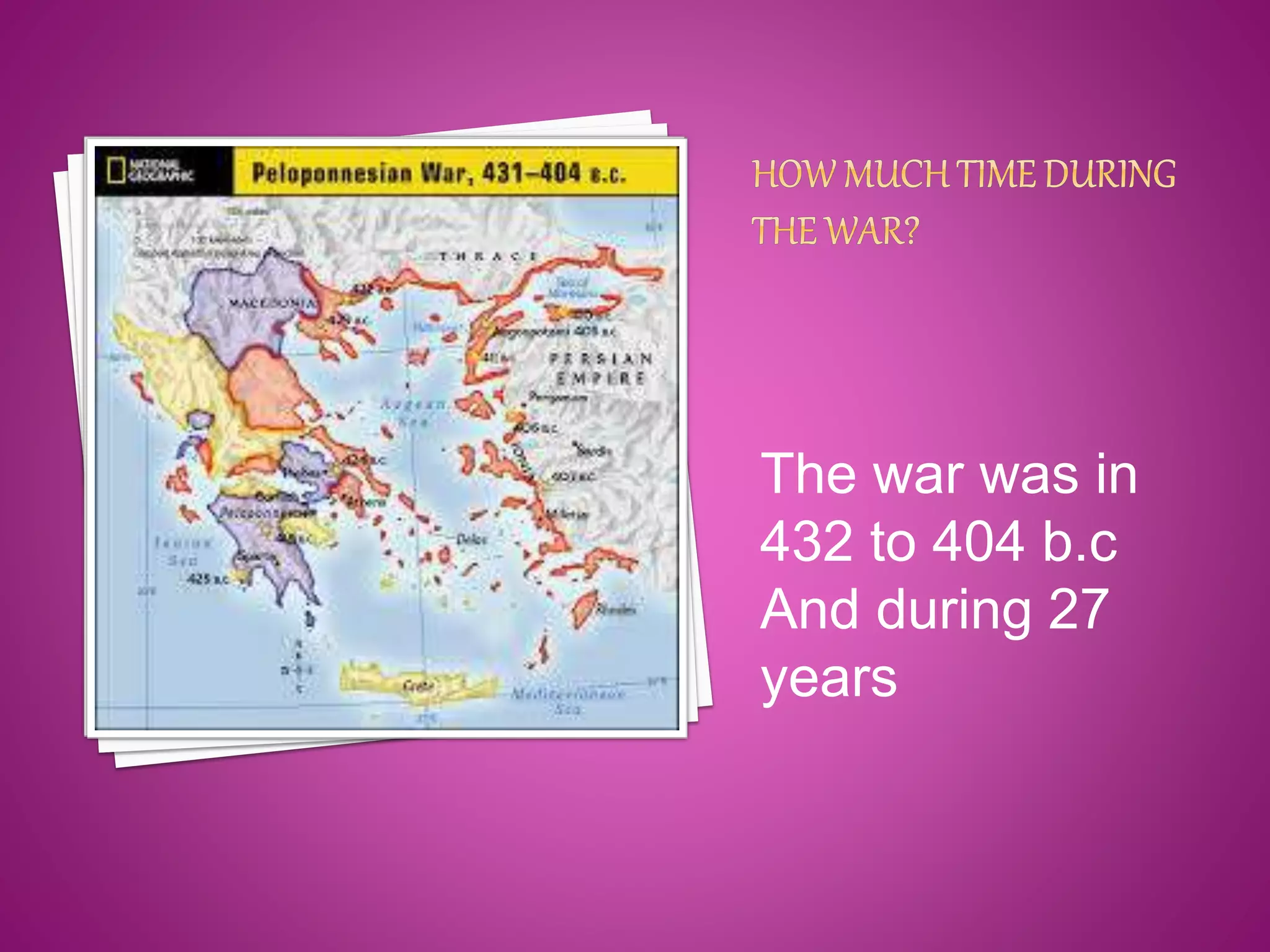 Sparta and athens war presentation | PPTX