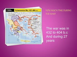 Sparta and athens war presentation | PPTX