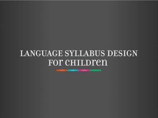 PRIMARY SPANISH SYLLABUS | PPTX