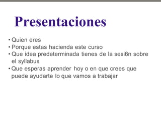 PRIMARY SPANISH SYLLABUS | PPTX