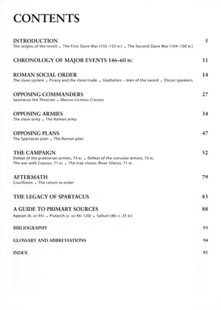 Spartacus and the slave war | PDF