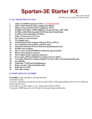 Spartan 3e-vietnamese | PDF