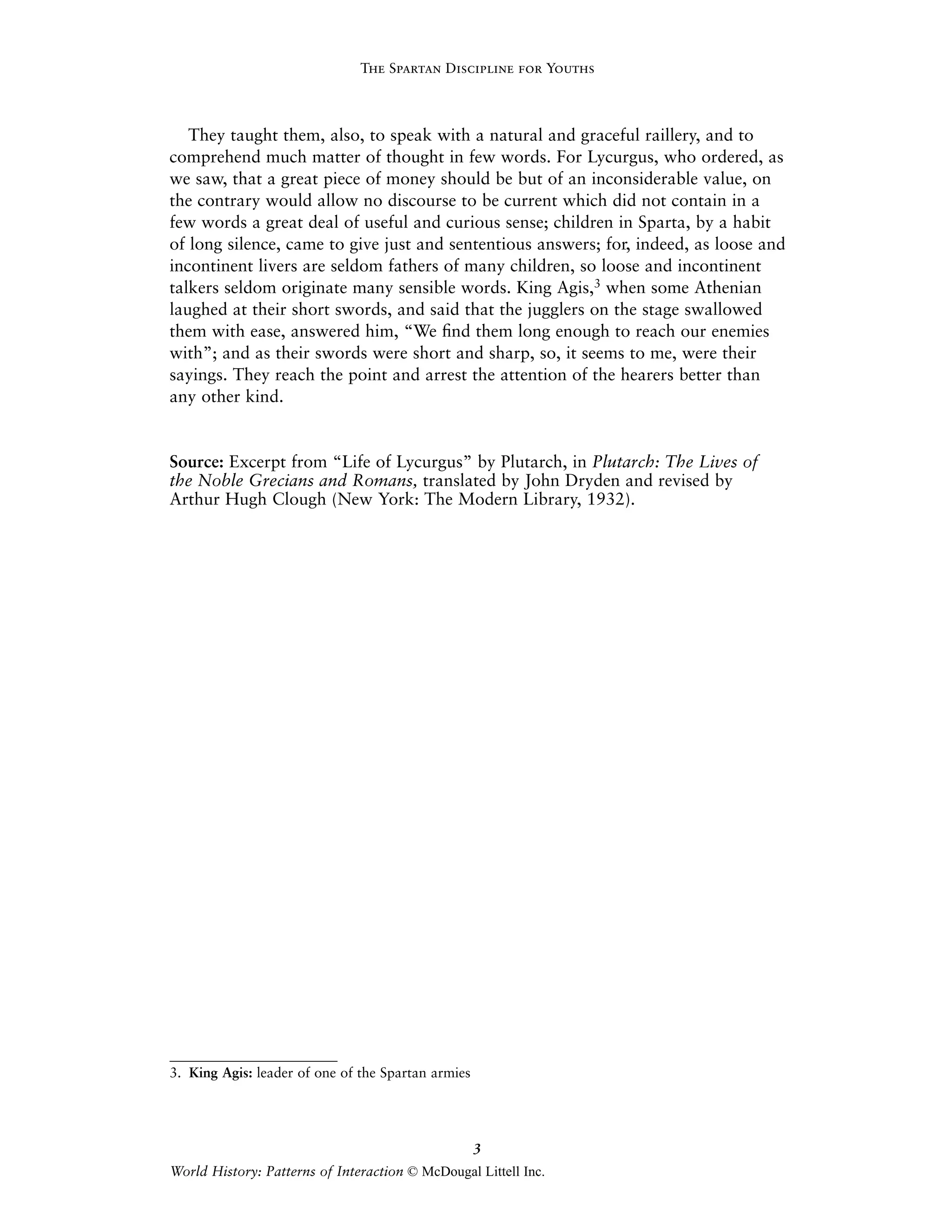 Spartan discipline for youths | PDF