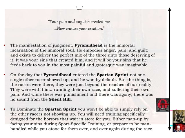 Spartan race preparedness chart | PPTX | Racing Video Games | Video ...