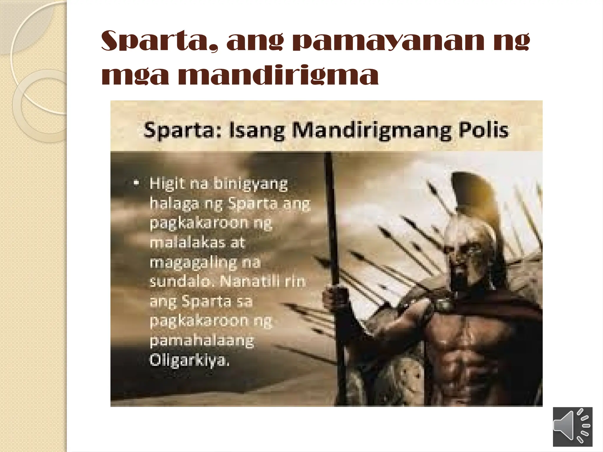 SPARTA, pamayanan ng mga mandirigma ppt.pptx