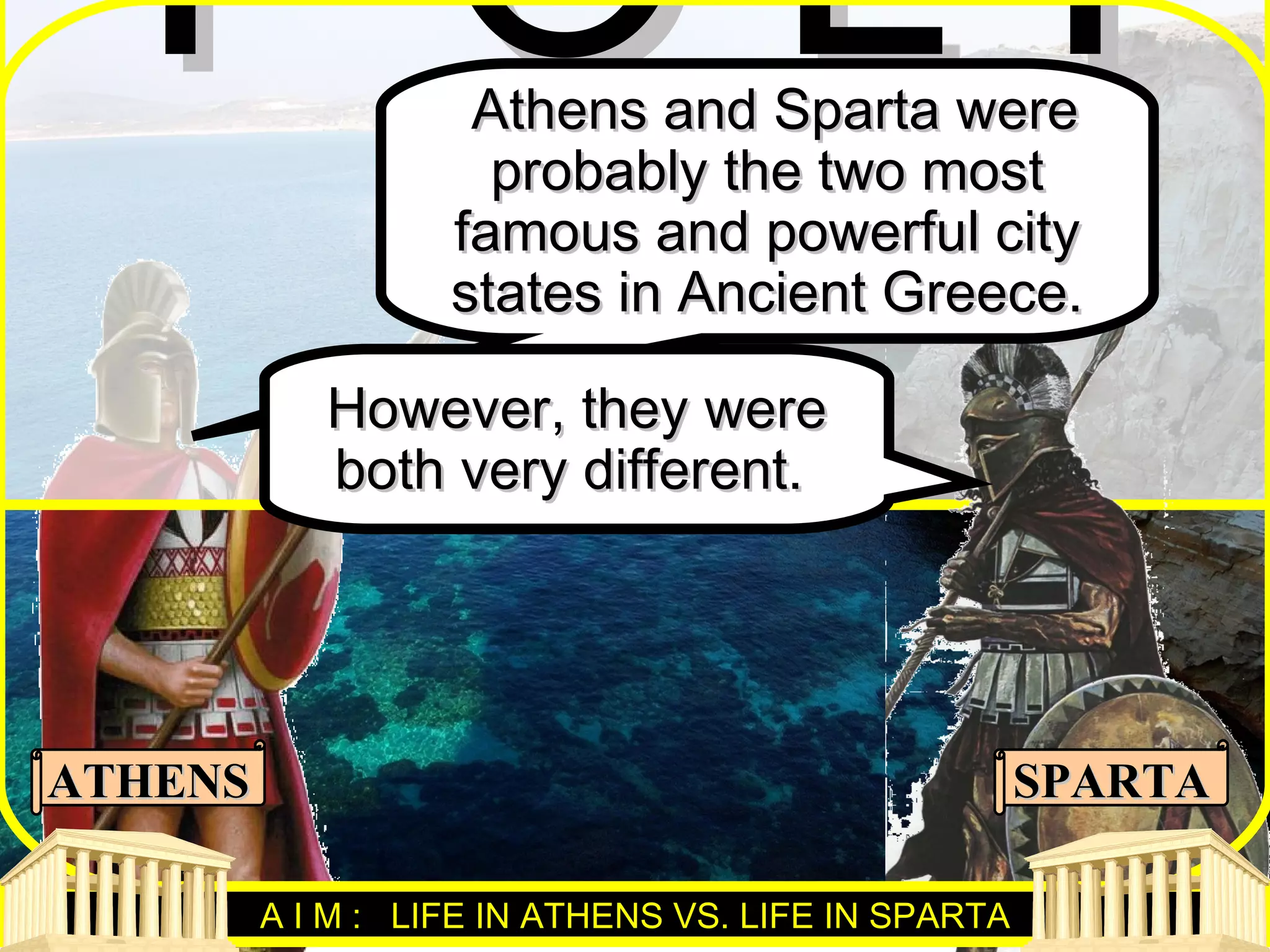 Sparta Vs. Athens | PPT