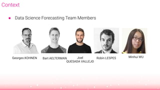 Data Scientist in Data Science Forecasting Team by Minhui Wu, Data ...