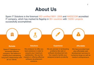 Sparx it-solutions-profile -2016 | PPT