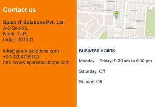 Sparx it-solutions-profile -2016 | PPT
