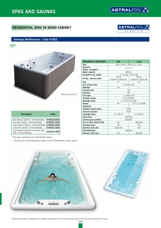 Spas and saunas | PDF