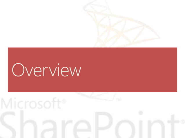SharePoint as a Document Management System (DMS) | PPTX