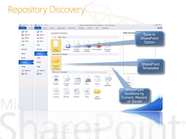 SharePoint as a Document Management System (DMS) | PPTX
