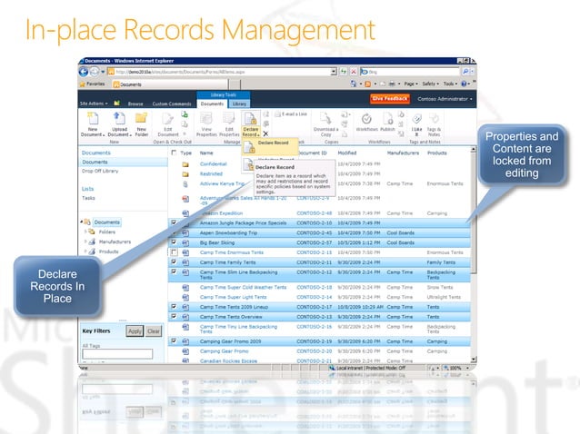 SharePoint as a Document Management System (DMS) | PPTX
