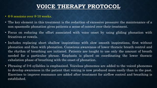 Spasmodic dysphonia | PPTX
