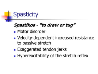 Spasticity .ppt