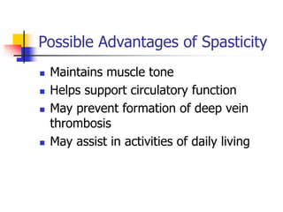 Spasticity .ppt
