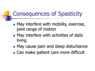 Spasticity .ppt