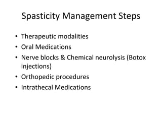 Spasticity After Stroke | PPT