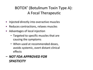 Spasticity After Stroke | PPT