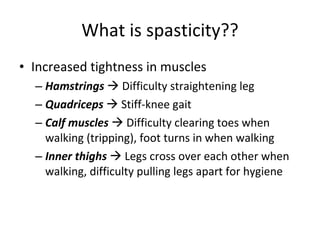 Spasticity After Stroke | PPT
