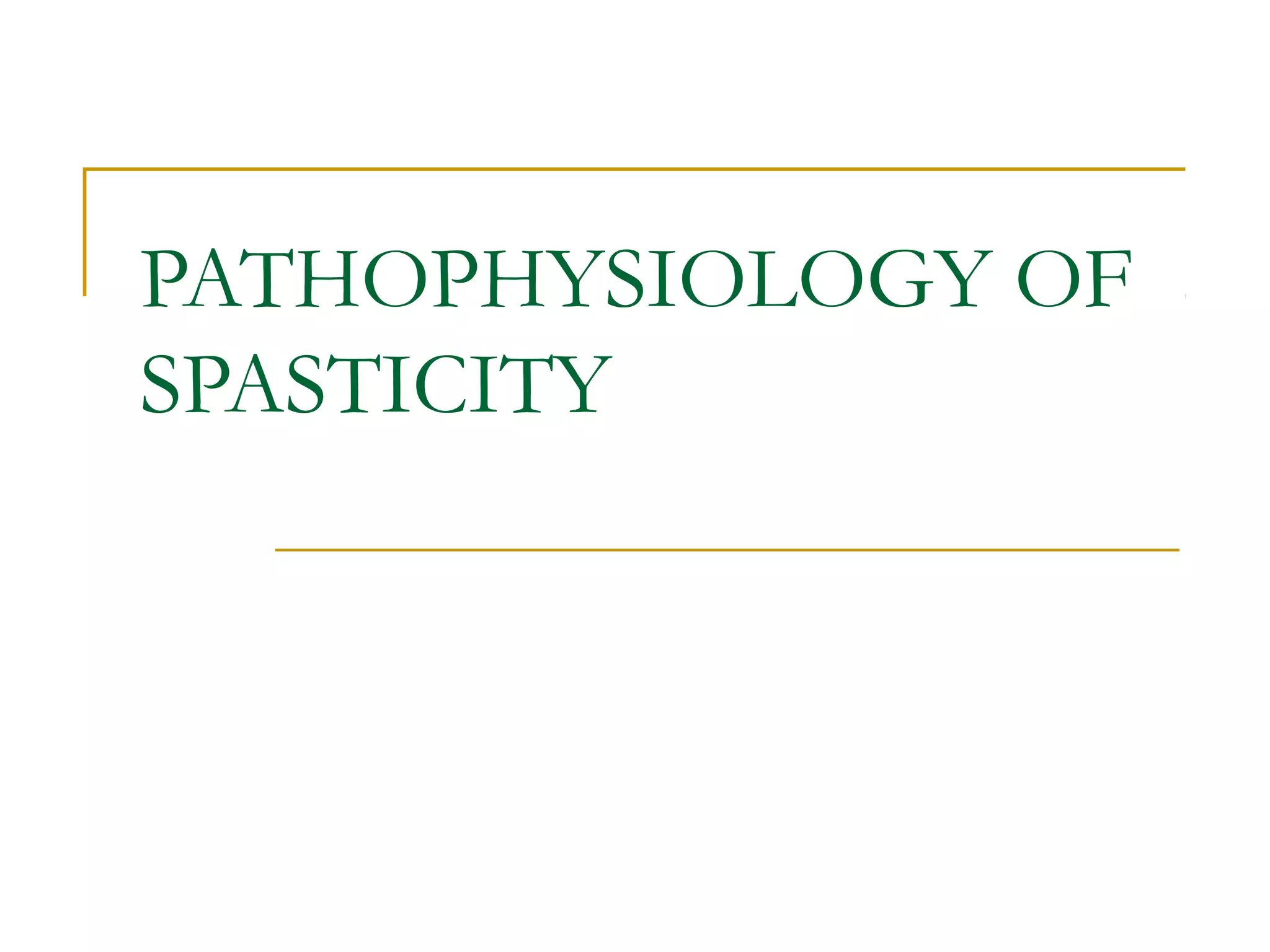 Spasticity management in Cerebral Palsy | PPT