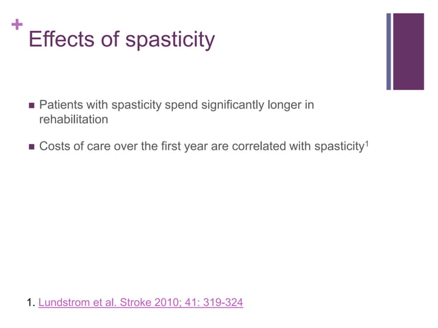 Spasticity management after stroke | PPTX