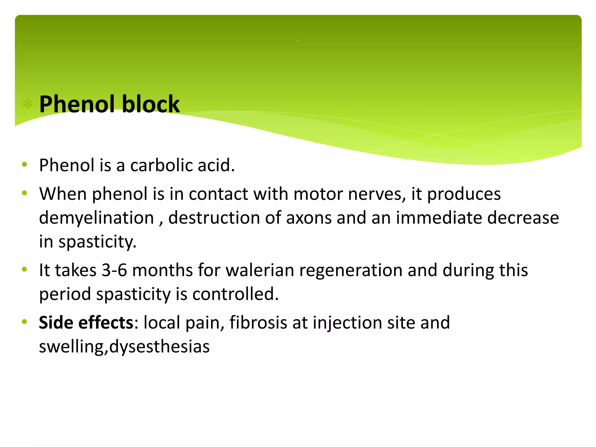 Spasticity management | PPTX
