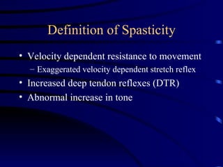 Spasticity Management 1 5 2007 | PPT