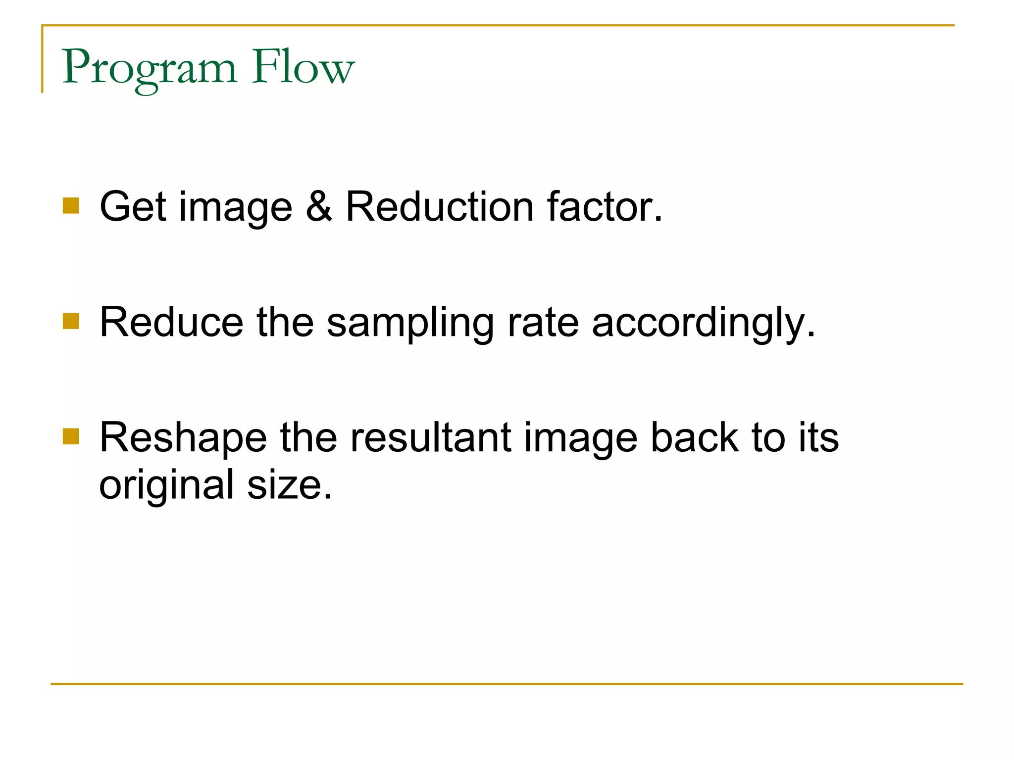 Image Processing Spatial Resolution Ppt