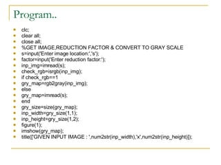 image processing-spatial resolution | PPT