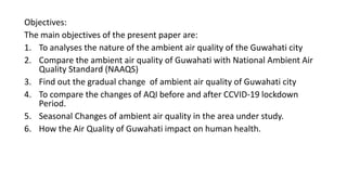 Spatial Assessment of Ambient Air Quality of Guwahati.pptx