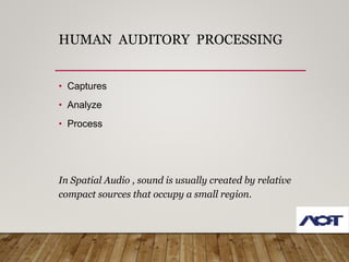 Spatial audio(19,24) | PPT