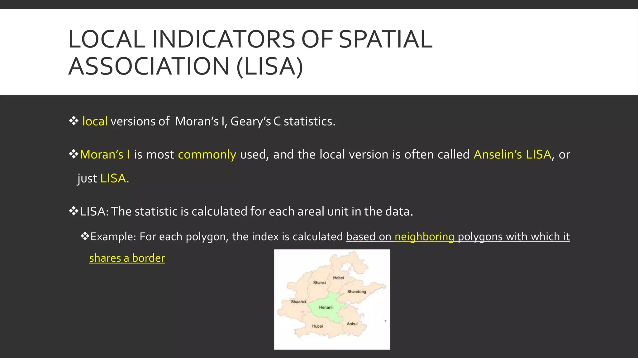 Spatial Autocorrelation | PPTX