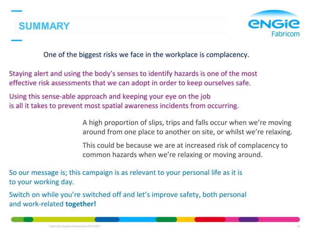 Spatial awareness training | PPT