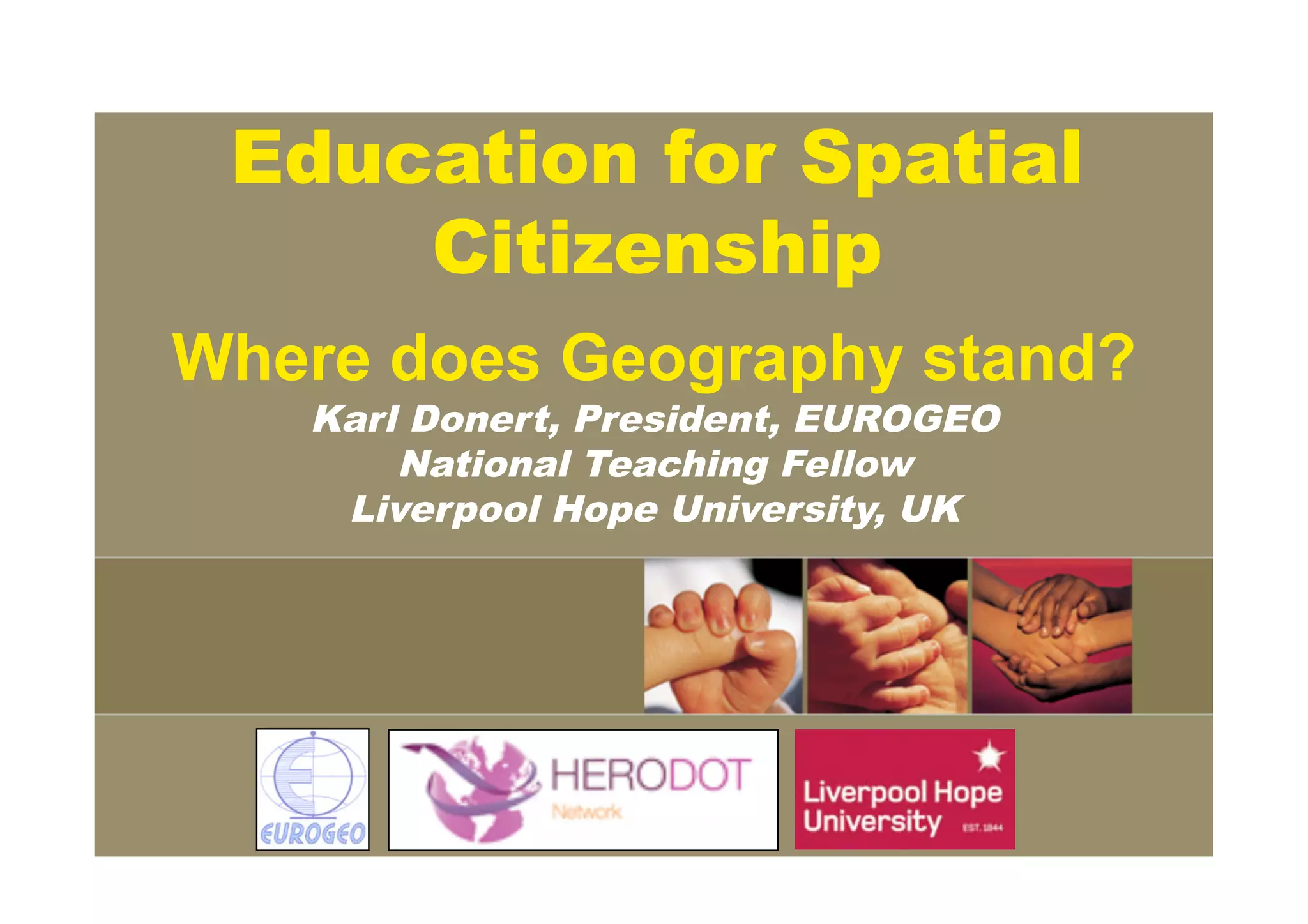 Spatial Citizenship | PPT
