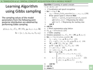 SpCoA: Nonparametric Bayesian Spatial Concept Acquisition | PPT