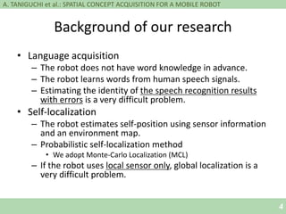 SpCoA: Nonparametric Bayesian Spatial Concept Acquisition | PPT