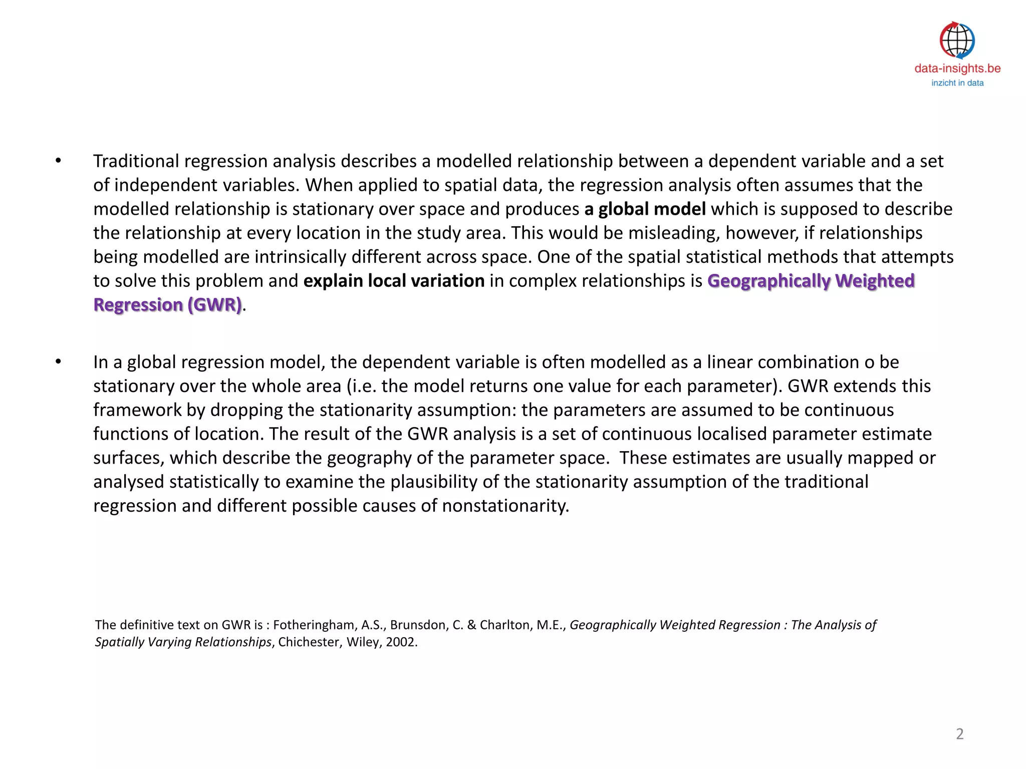 Spatial data analysis 2 | PDF