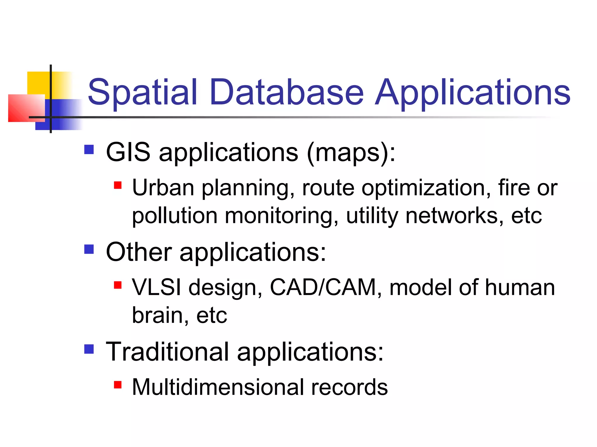Spatial Database Systems Ppt 0781