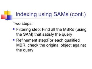 Spatial Database Systems | PPT
