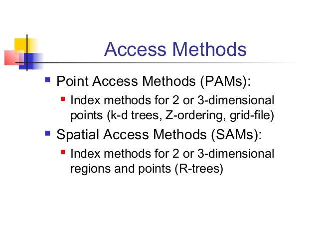 Spatial Database Systems