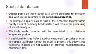 Spatial databases | PPT