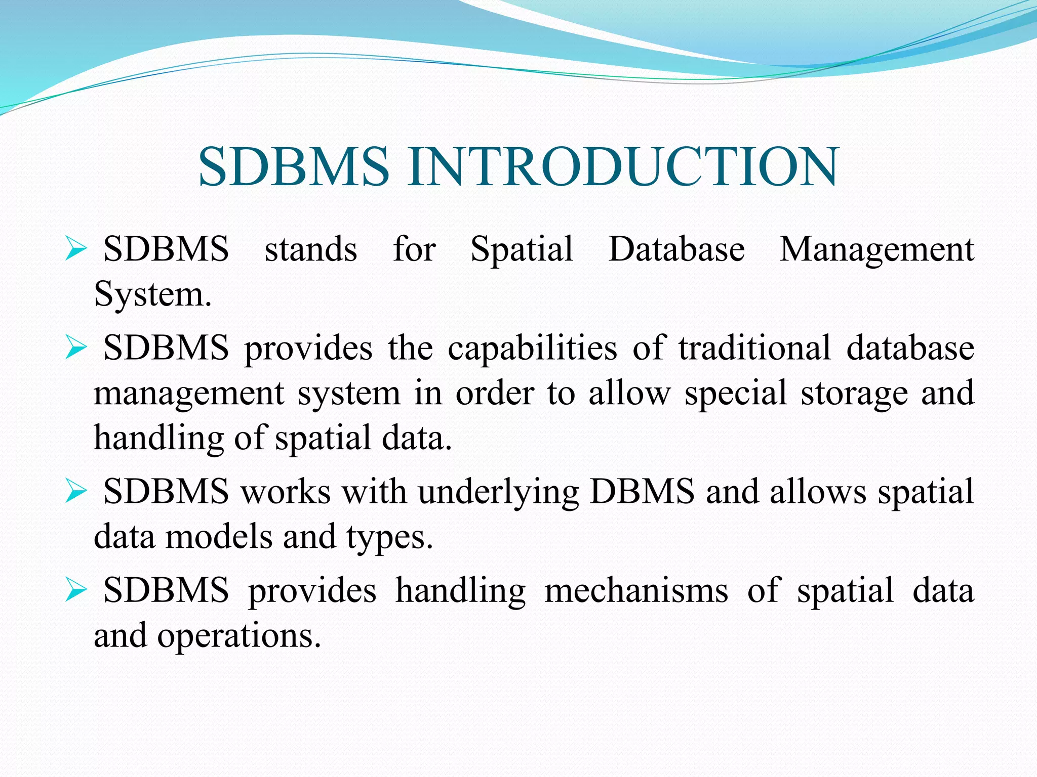 Spatial Databases Pptx