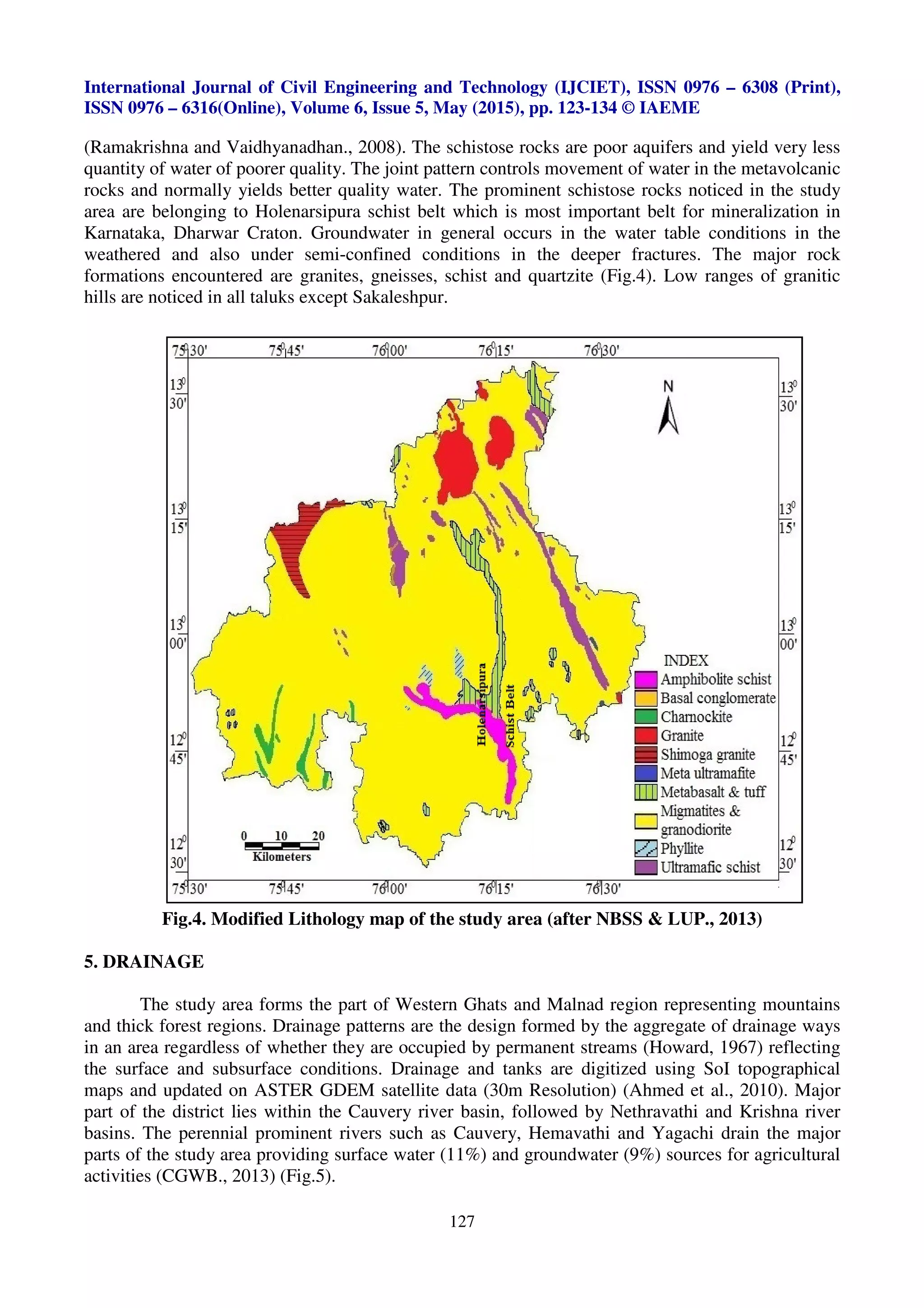 SPATIAL DATA INTEGRATION AND MAPPING OF GROUNDWATER POTENTIAL ZONES ON PRECAMBRIAN TERRAIN OF ...