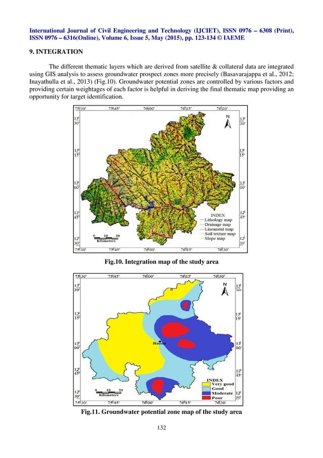 SPATIAL DATA INTEGRATION AND MAPPING OF GROUNDWATER POTENTIAL ZONES ON PRECAMBRIAN TERRAIN OF ...