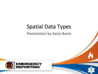 Spatial data types | PPT