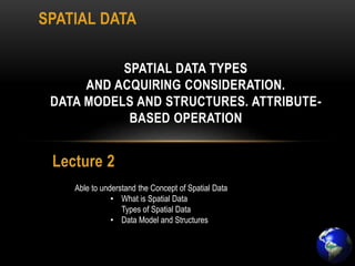 Spatial Data types and acquiring consideration.pptx