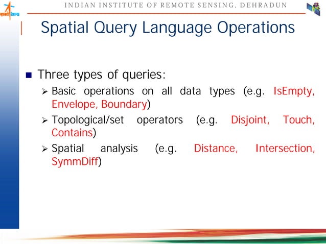 SPATIAL DB IN DATABASE MANAGEMENT SYSTEM | PDF