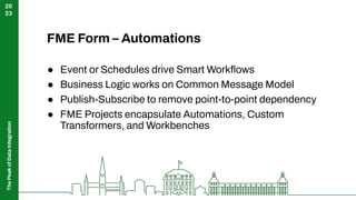 FME: a Key Component of the Spatial DNA Platform | PDF | Databases | Computer Software and ...