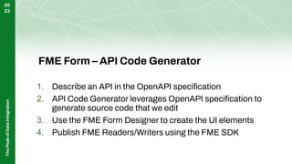 FME: a Key Component of the Spatial DNA Platform | PDF | Databases ...